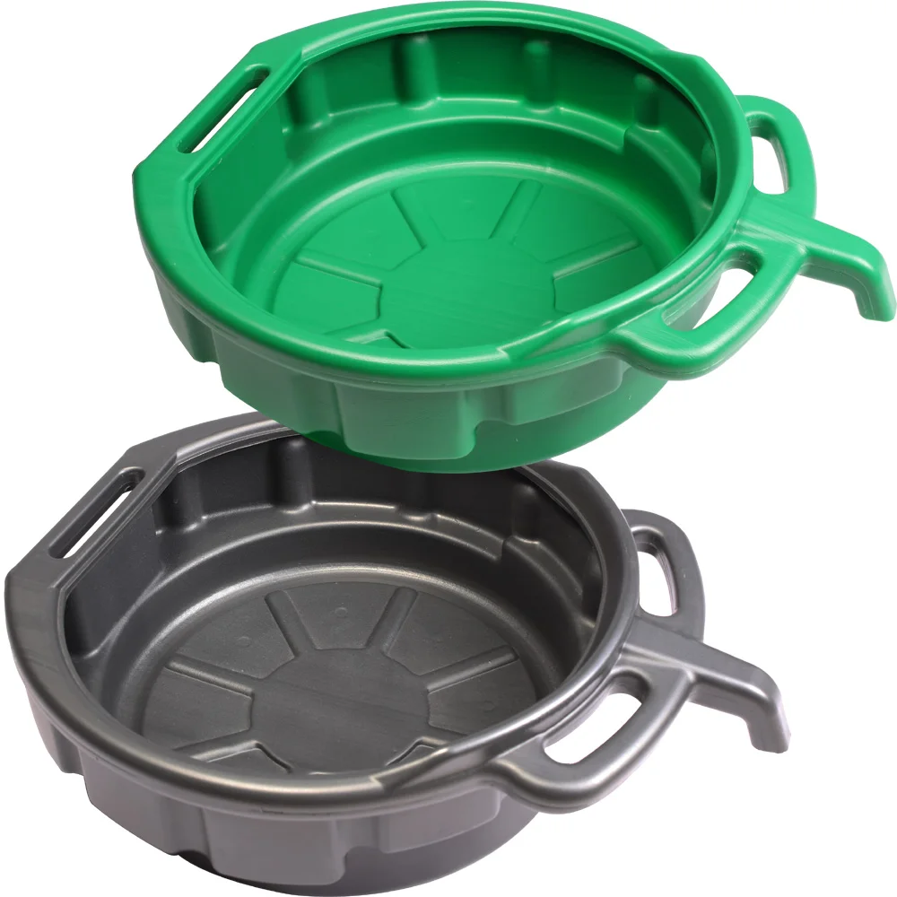 Plastic Waste Oil Fluid Drain Pan Portable Drip Tray Telescoping Oil ...