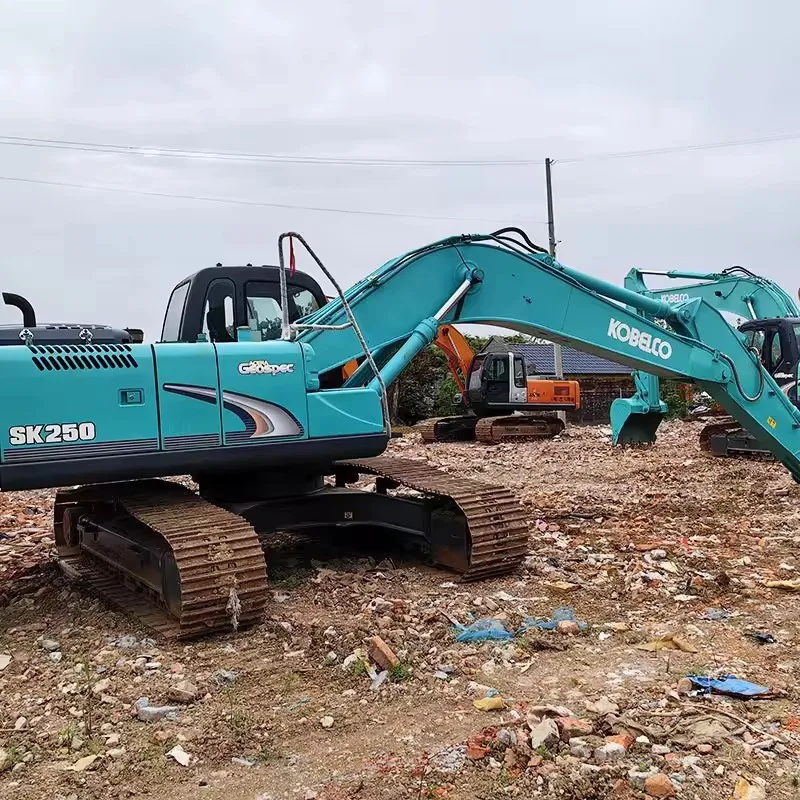 Kobelco Excavator Sk250 Hydraulic Excavators In Nice Situation ...
