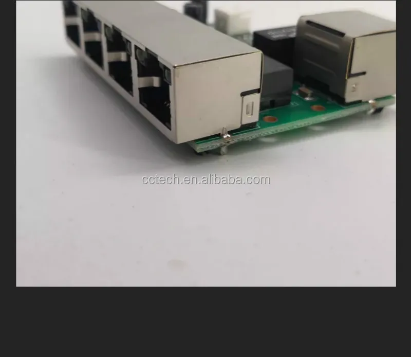 5 Port Module Pcba Oem Module Mini Size 4 Ports Network Switches Pcb ...