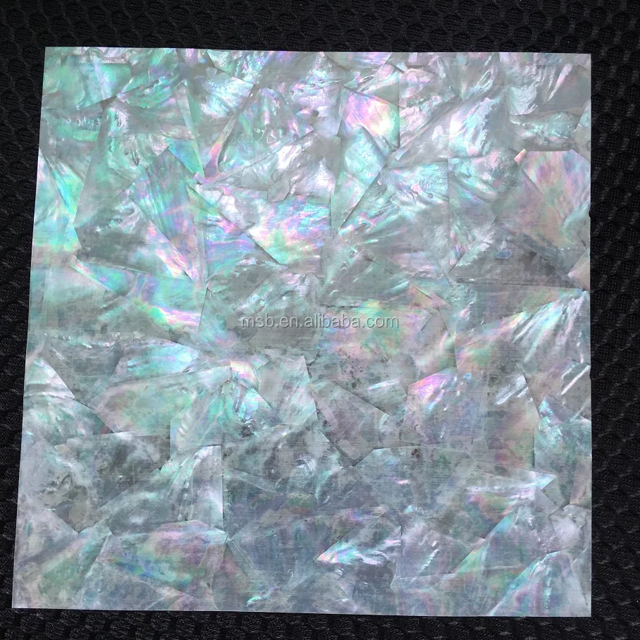 Mosaic Shape White Mop Sheets - Mother of Pearl Shell Inlay Veneer
