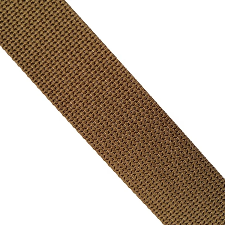 Webbing Nylon Belt Webbing Tan Custom 1.5 Inch Woven Tactical Belt ...