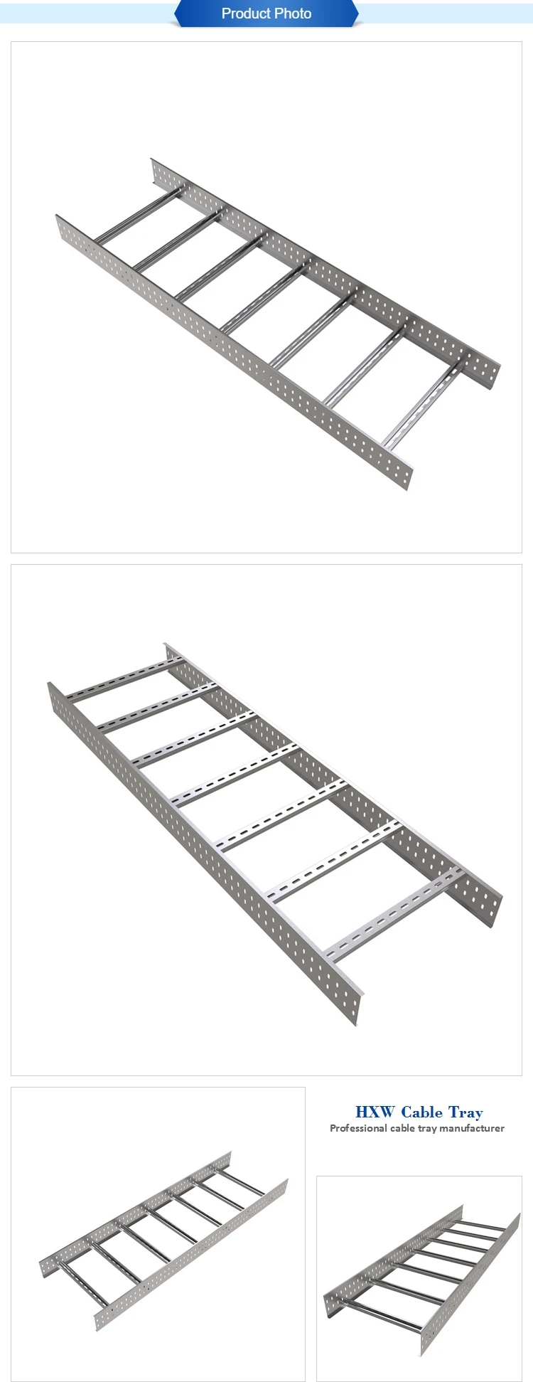 Hot Selling China Design 600x150 Mm Electrical Cable Tray Ladder - Buy ...