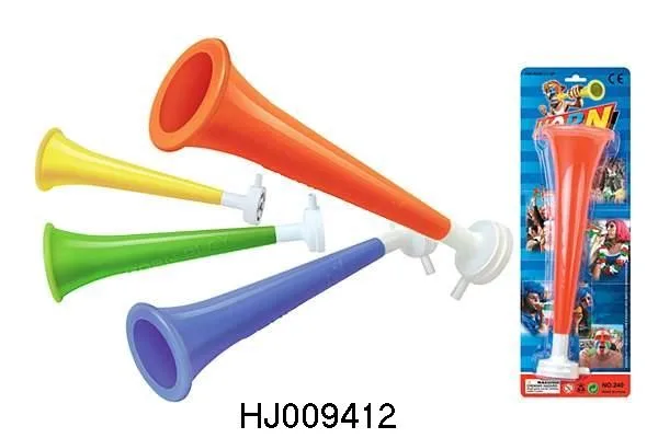 2019 Hot Selling Plastic Horn Toy Football Bugle for Kids & Adults