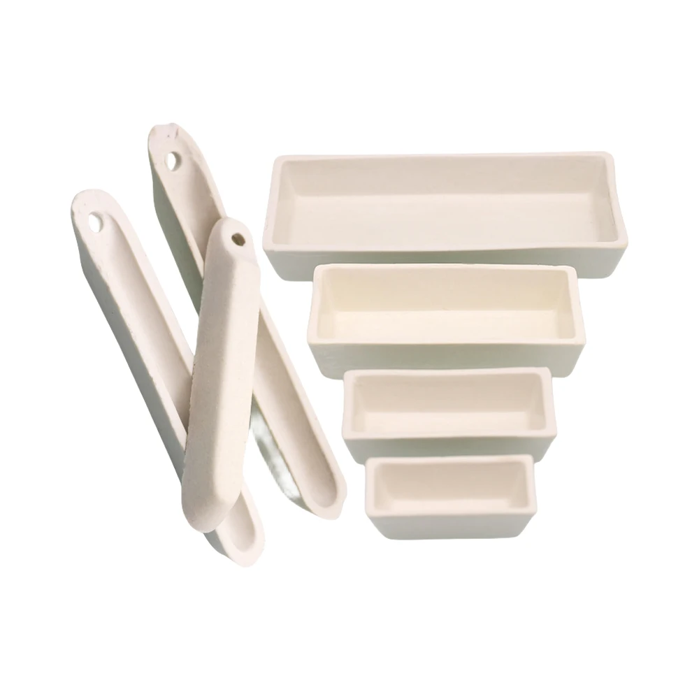 Combustion Boat 72 88 97mm Ship-shaped Porcelain Ark High Temperature ...