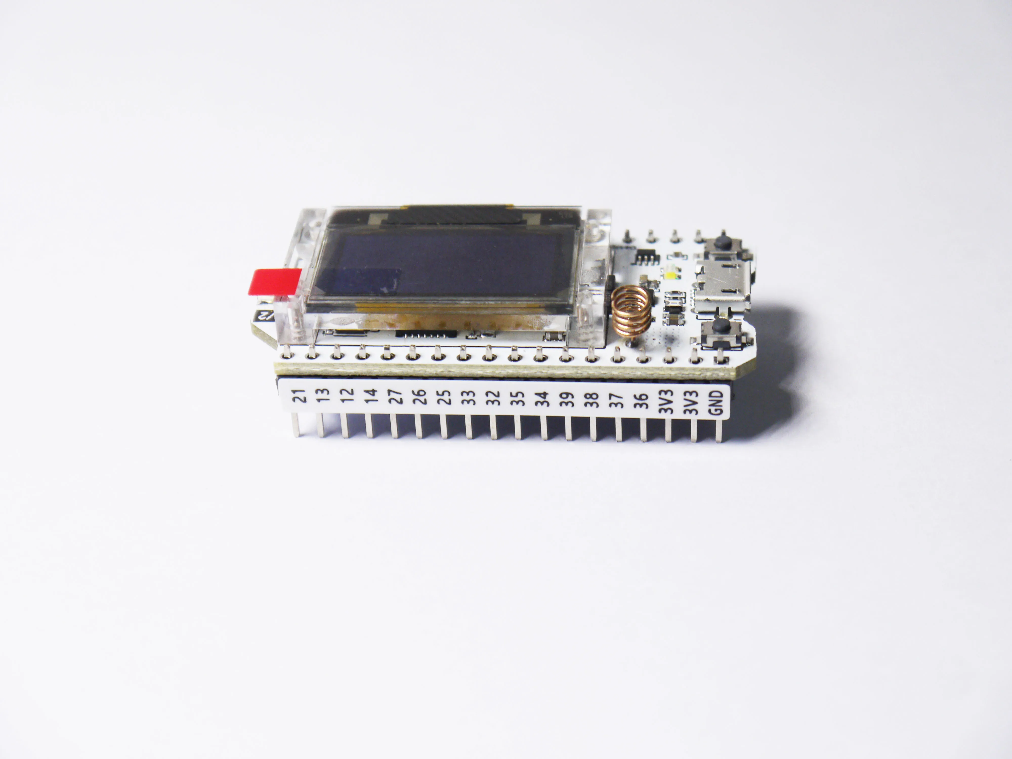 NEW 433MHZ ESP32 LoRa SX1278 esp32 led 0.96 Inch Blue OLED Display ...