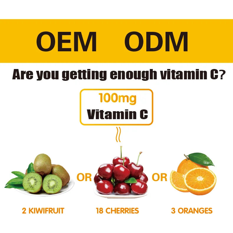 Immunity-enhancement Vitamin C 500mg 1000mg Tablet For Skin Whitening ...