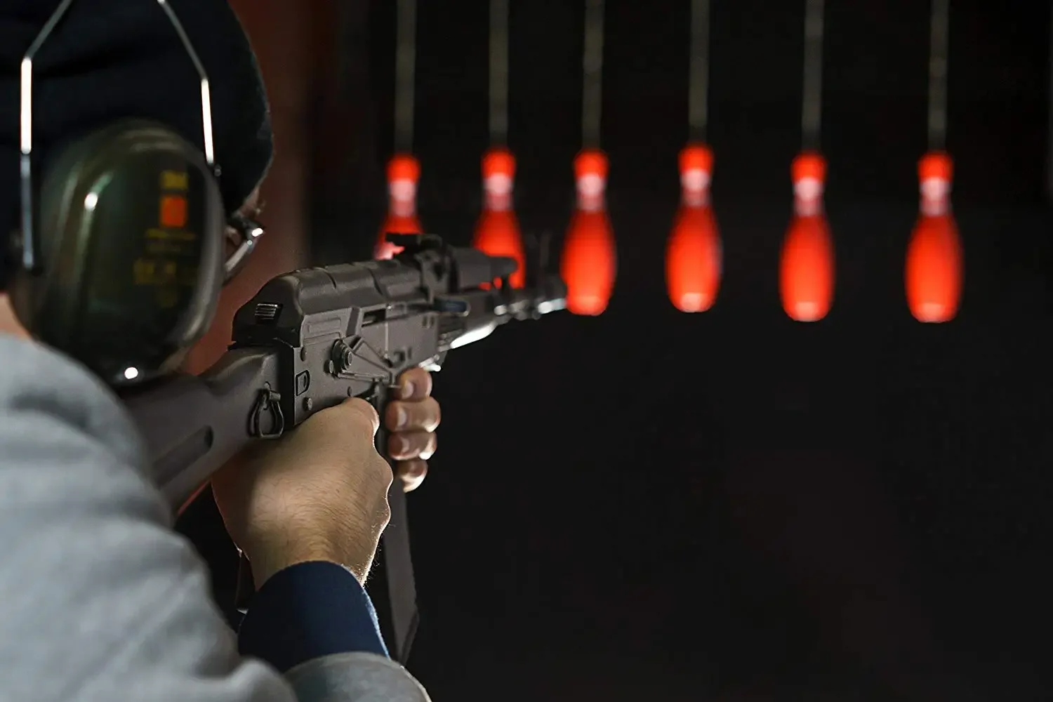 Reusable Bowling Pins Shooting Targets Range Practice Target Set Works ...