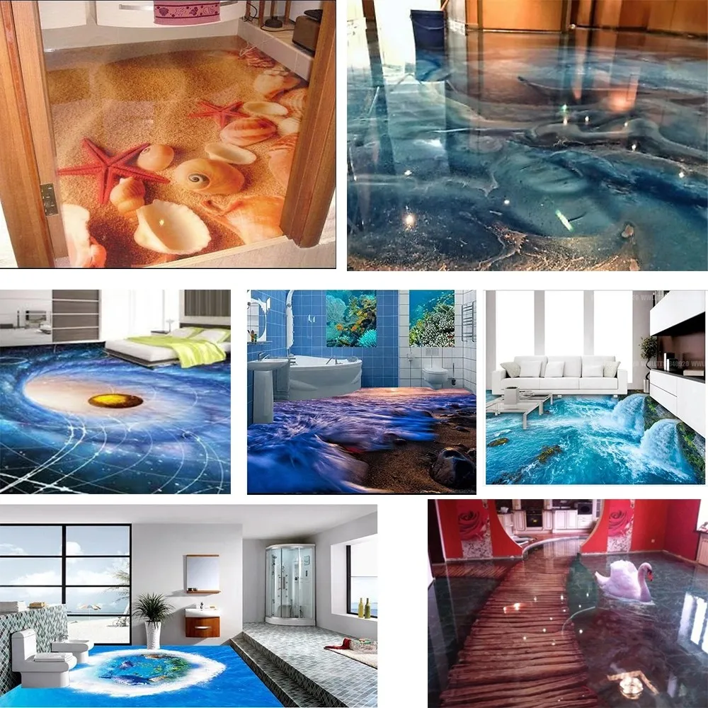 High-permeability Epoxy Resin Coating for Living Room 3D Floor