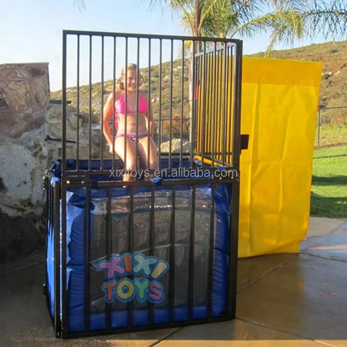 PVC Water Bag Dunk Tank Game for Sale - Fun Outdoor Splash