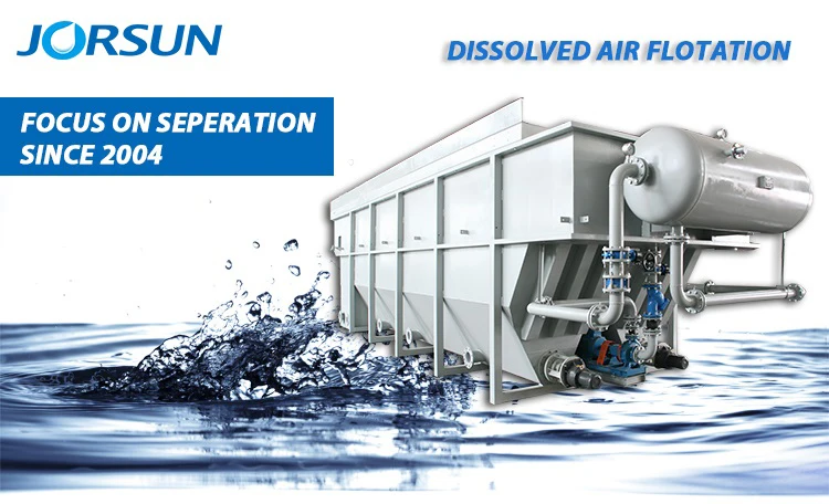 Daf Dissolved Air Flotation With Lamella Plate And Bottom Sludge ...