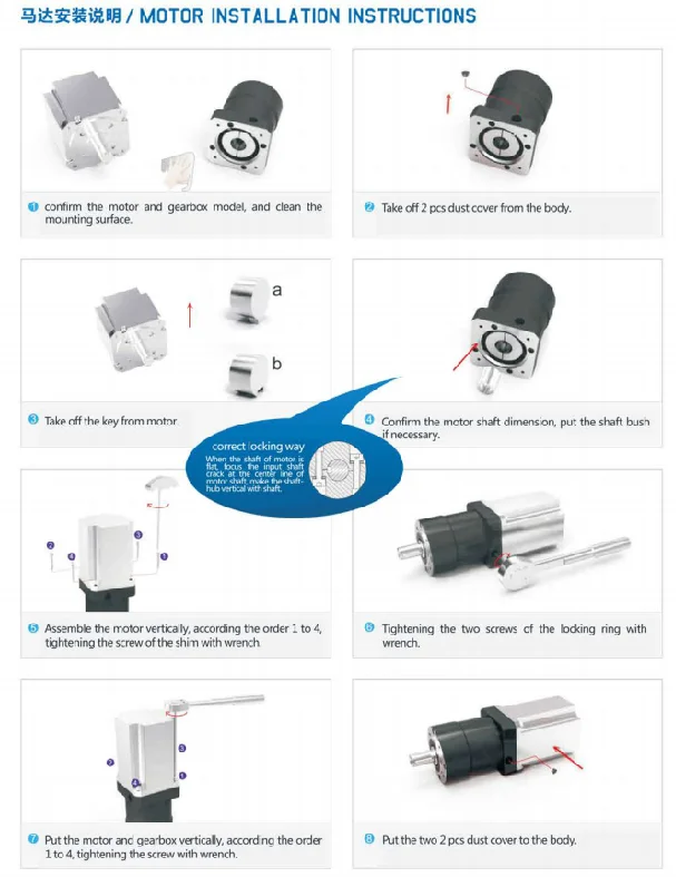 Durst Gearbox DC Motor 12V 500W - Waterproof & Efficient