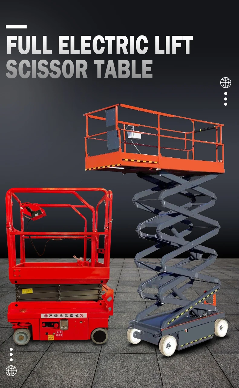 Aerial Working Platform Truck Vertical Lifting Platform Hydraulic ...