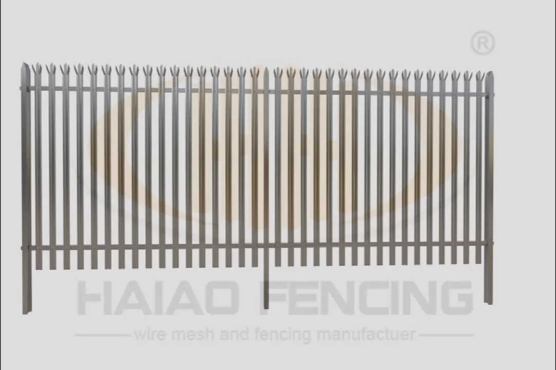 Haiao Fencing Galvanized Second Hand Palisade Fence - Buy Palisade ...