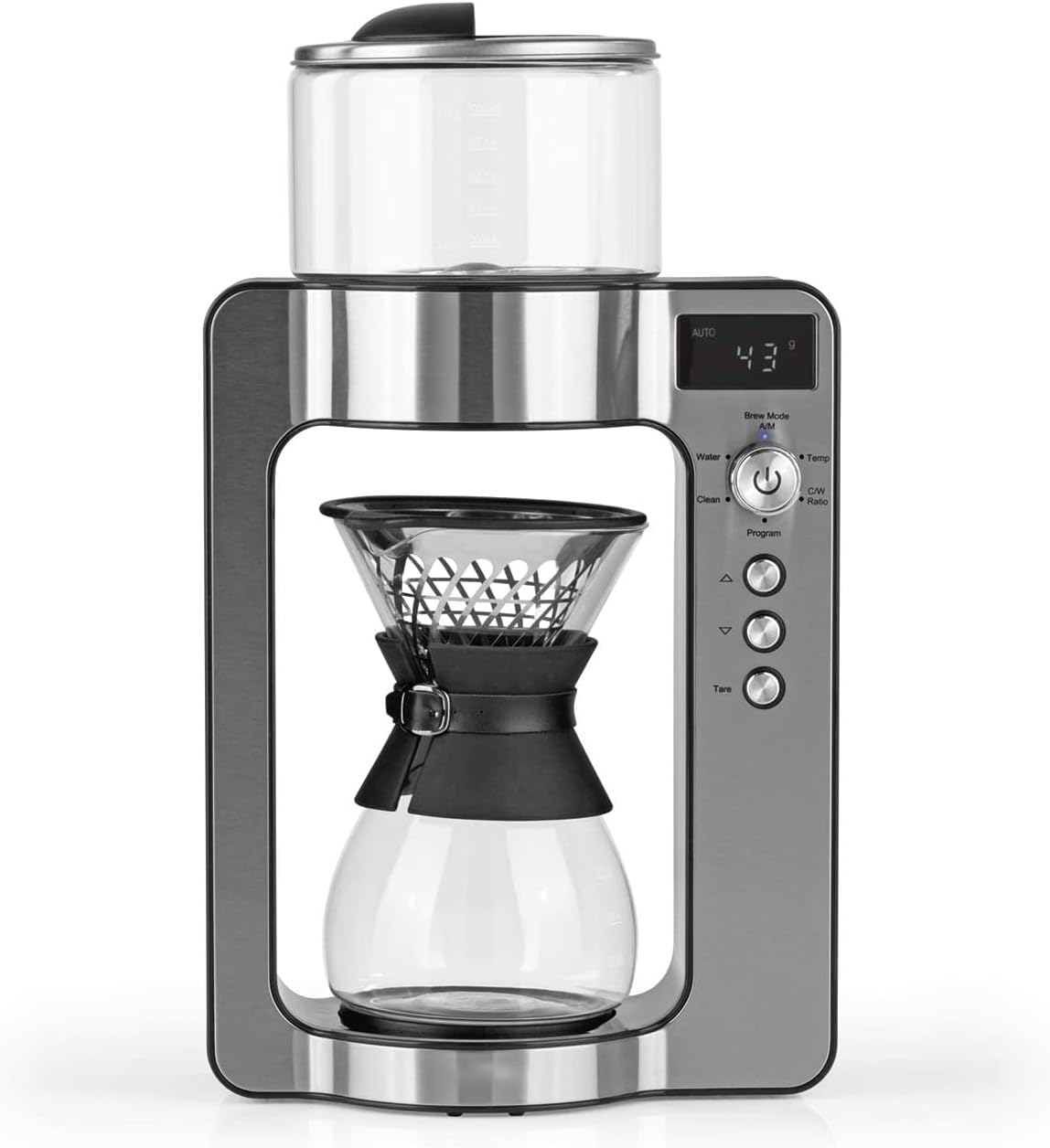 Fully Automatic Pour Over Coffee Brewer Custom Temperature Ratios ...