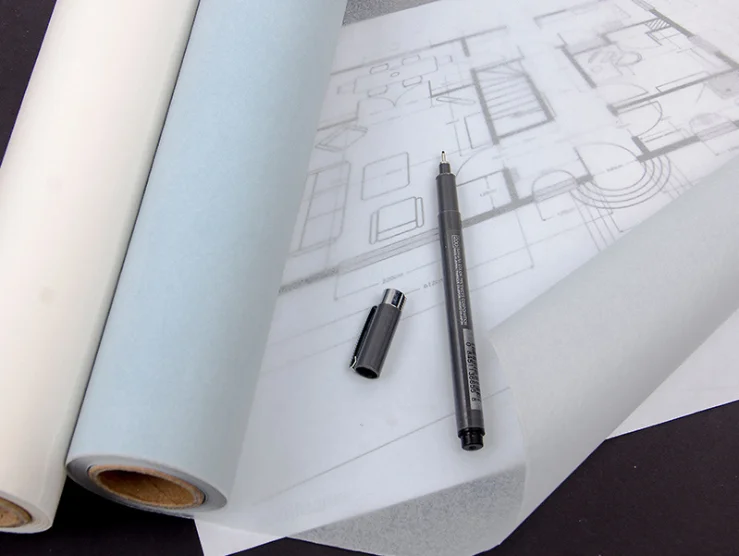 Transparent White Tracing Paper - Perfect for Drawing