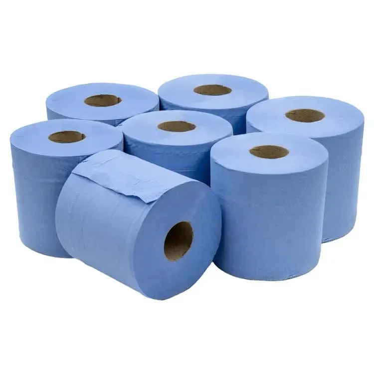 Hot Selling Blue Color Recycled Pulp Single-fold Hand Paper Towel ...