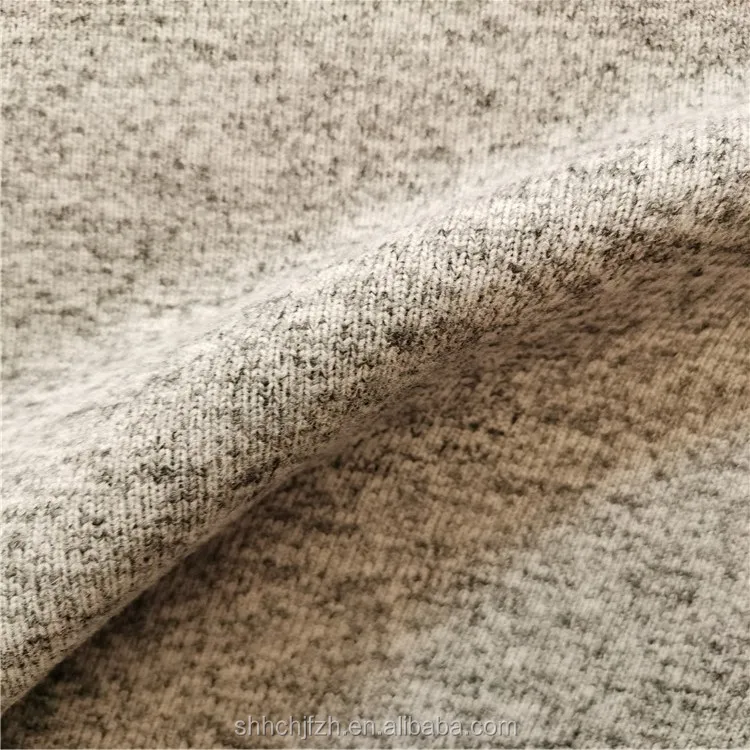 Custom Cationic Hacci Brushed Fleece Fabric - 100% Polyester Knit Oem