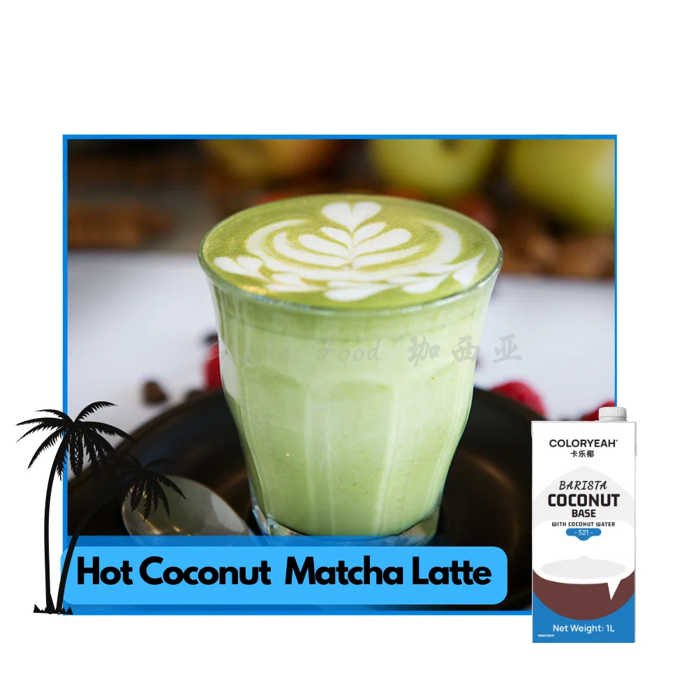 1kg X 12 Pcs Hot Selling Coloryeah Barista Coconut Base Foamable Thick ...