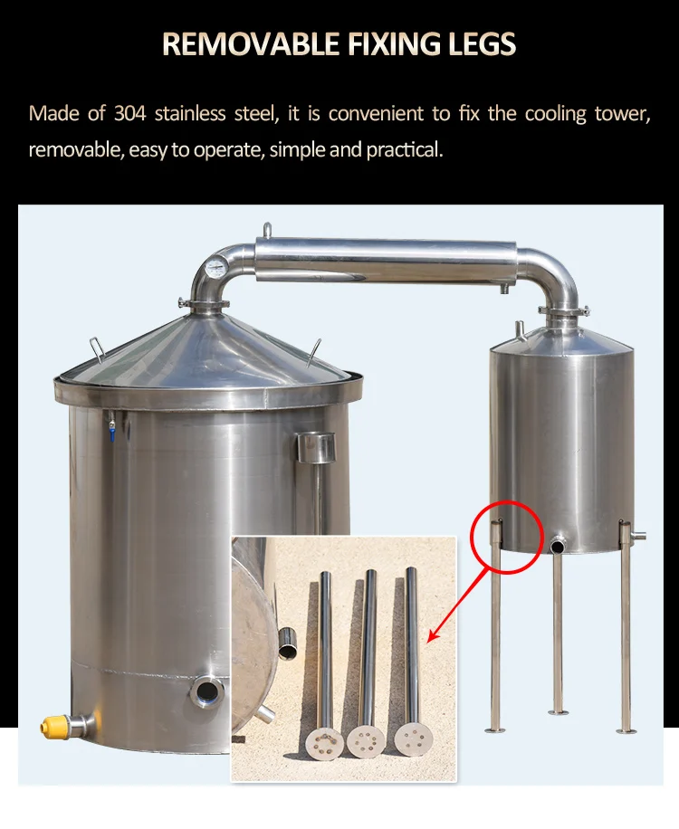 50l High Alcohol Spirit Distilling Machine,Household Stainless Steel ...