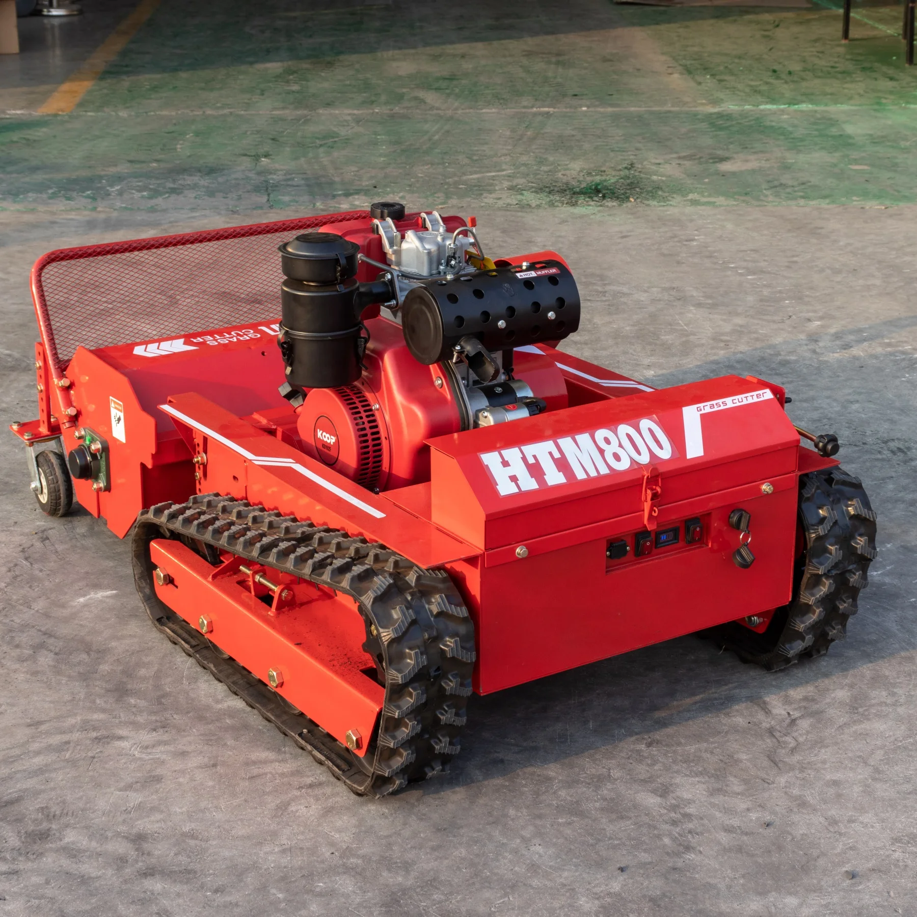 Agricultural Robotic Crawler - Efficient Lawn Mower