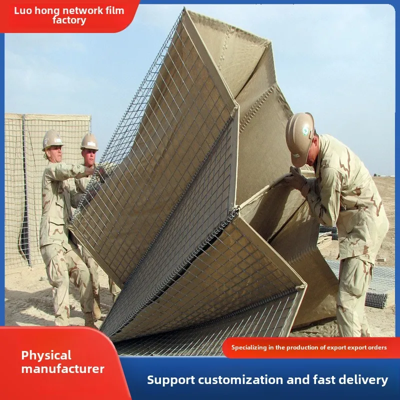 Explosion-Proof Welded Mesh Box Lock-Type Sandbag Geotextile Sandbox ...