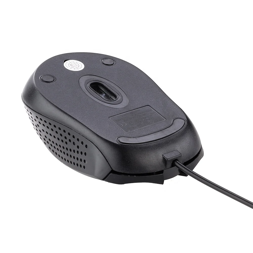 Black Color Optica Office Computer Mouse 3-button Usb Wired Gaming Mice ...