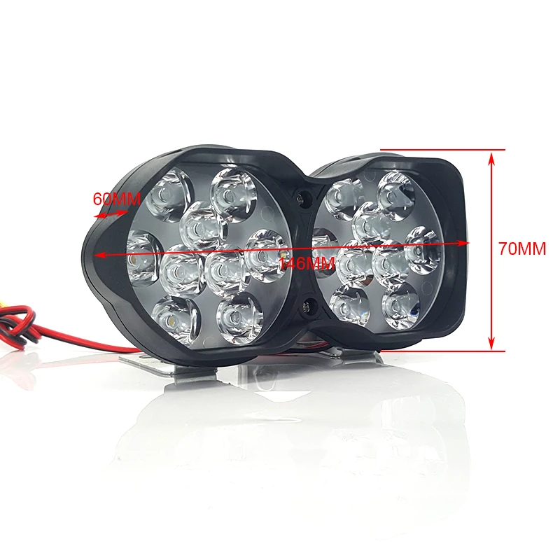 L15 Led Electric Motorcycle Lights Super Bright E-bike Headlights ...