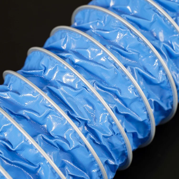 Industrial Pvc Coated Fabric Duct With Galvanized Duct - Buy Galvanized ...