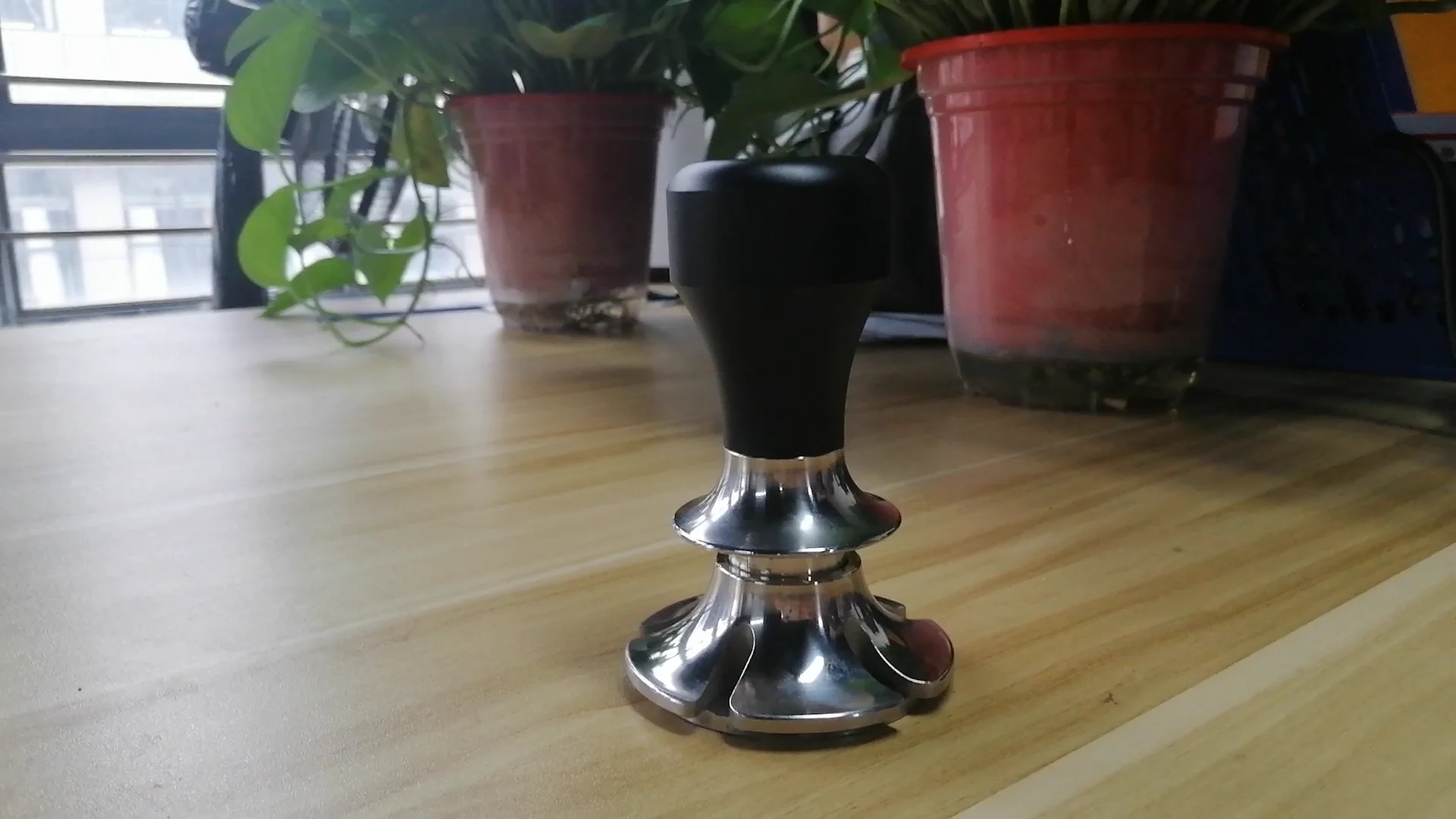 58mm Custom Handle Calibrated Espresso Tamper 30 Lbs Coffee Tamper With ...
