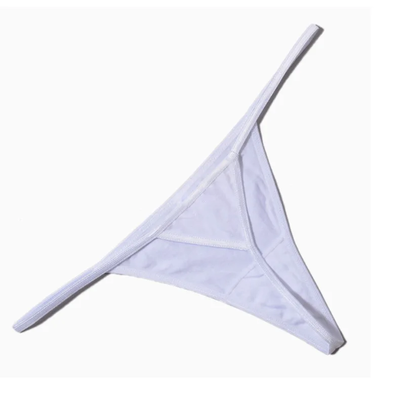 Amazon Hot Selling Women T-back Seamless Black Nylon G-strings Thong ...