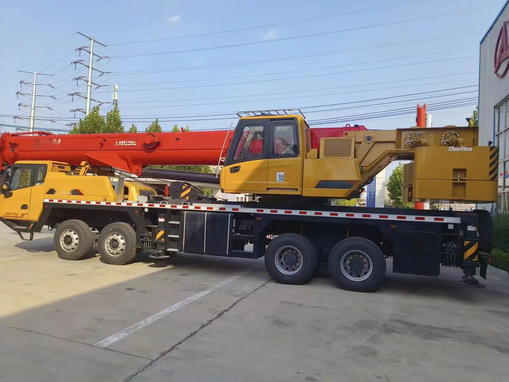 Stc500c5-8 Telescopic Straight Boom Crane Mobile Truck Crane - Buy ...