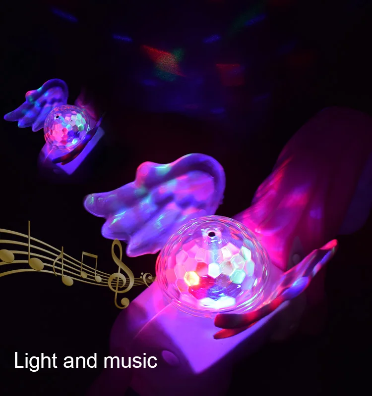 Children Light up Toys - Blinking LED Unicorn Wand with Music