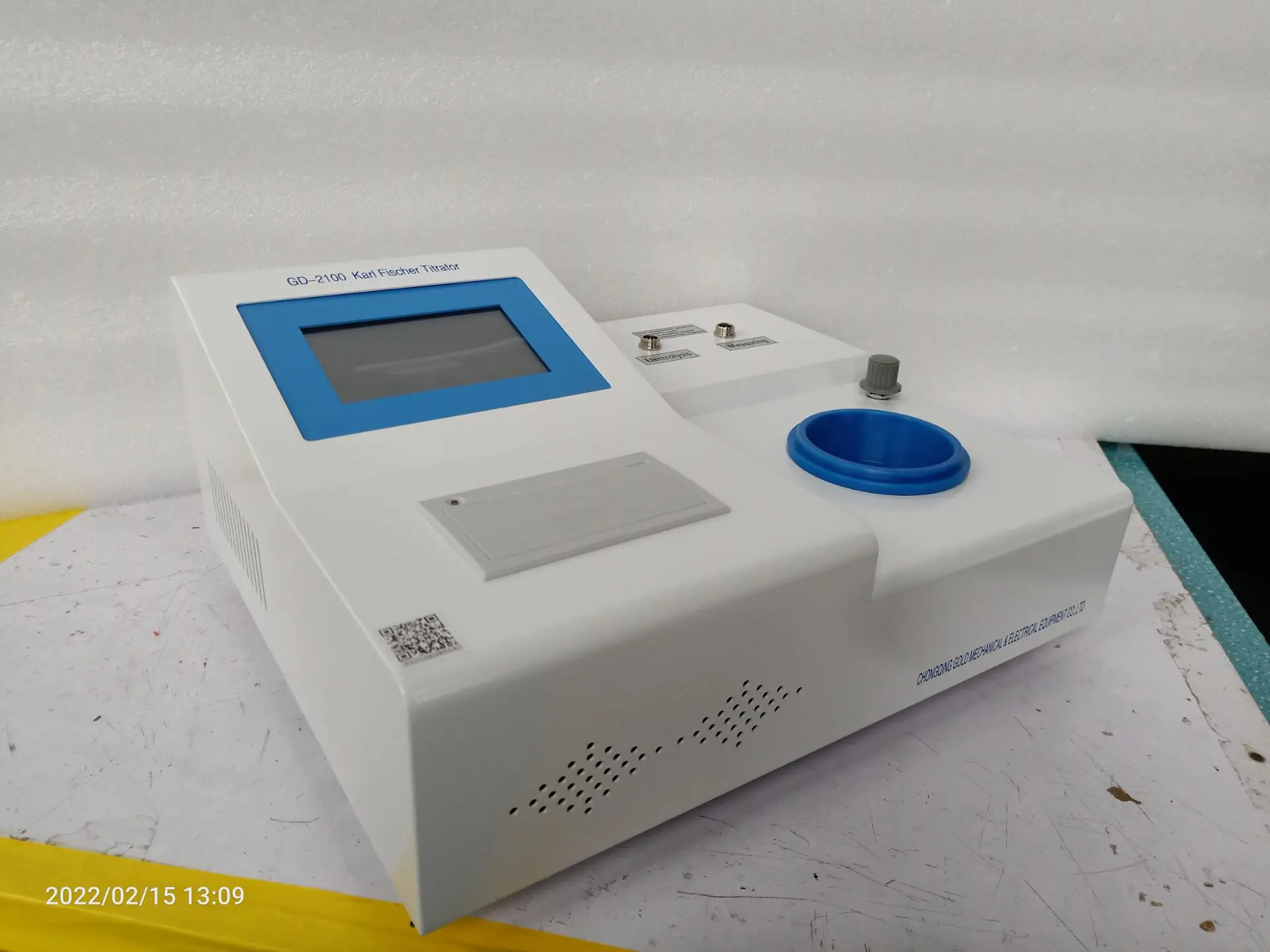 Automatic Lab Analysis Apparatus Karl Fischer Coulometric Titrator Astm D1533 Astm D6304 - Buy ...