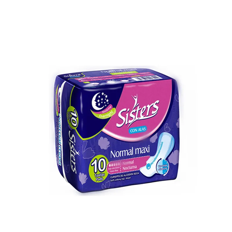 Sisters Cotton Sanitary Pads With 280mm / 240mm For Night & Day Use ...
