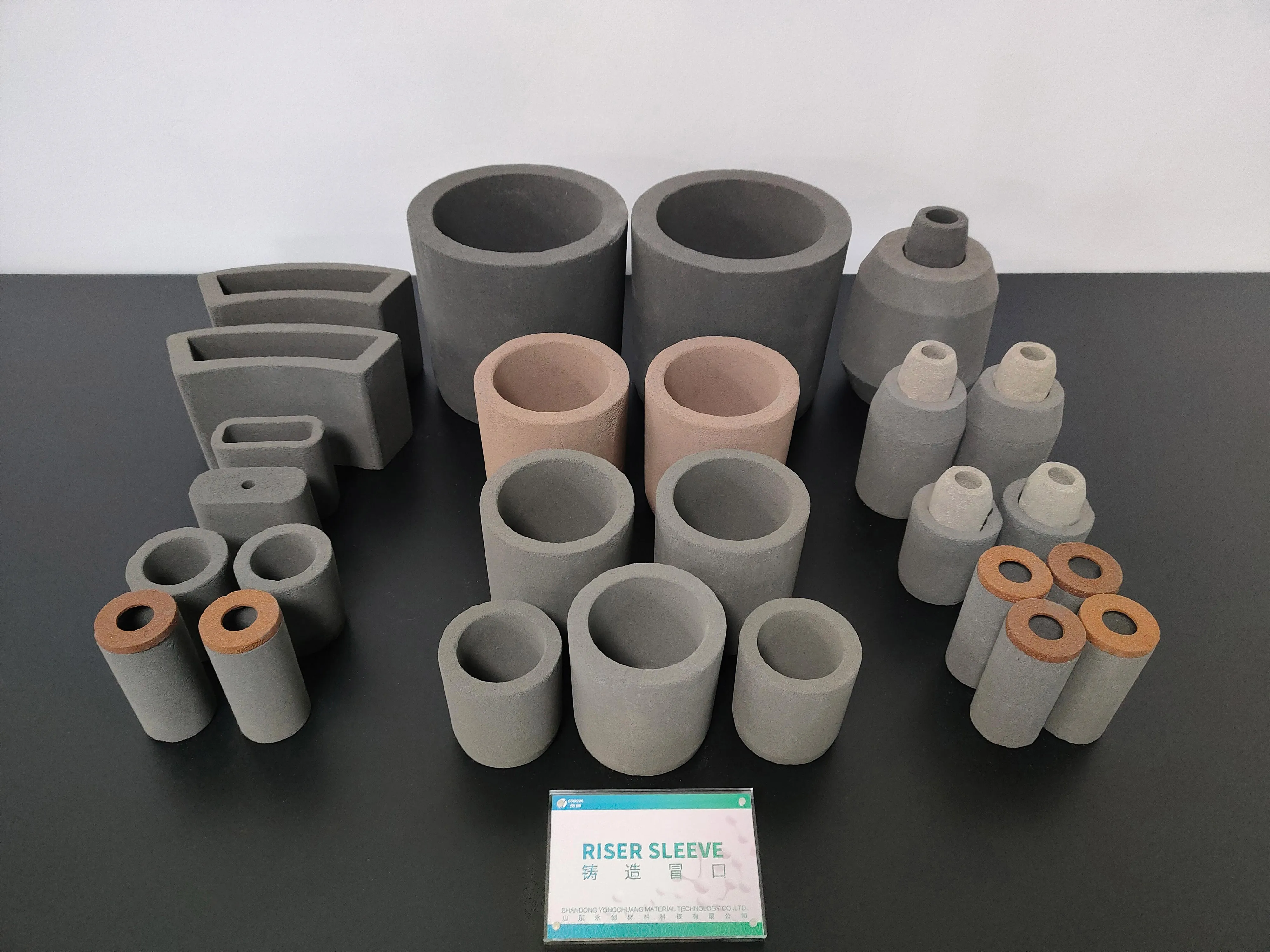 Industrial Ceramic Refractory Exothermic Insulating Riser Sleeves for ...
