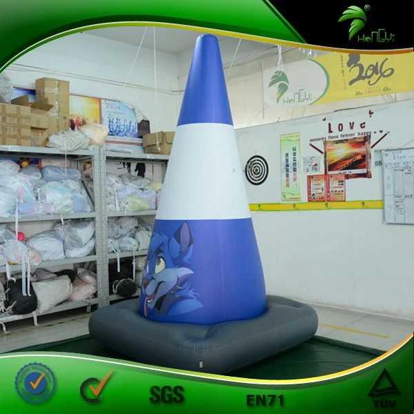 Inflatable Traffic Cone Decoration Custom Inflatable Led Lighting ...