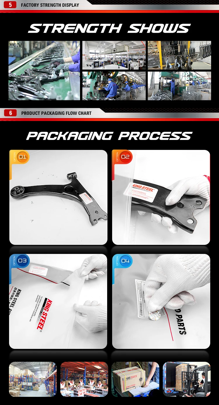 Kingsteel Lower Right Front Suspension Arm Assy For Mitsubishi L200 ...