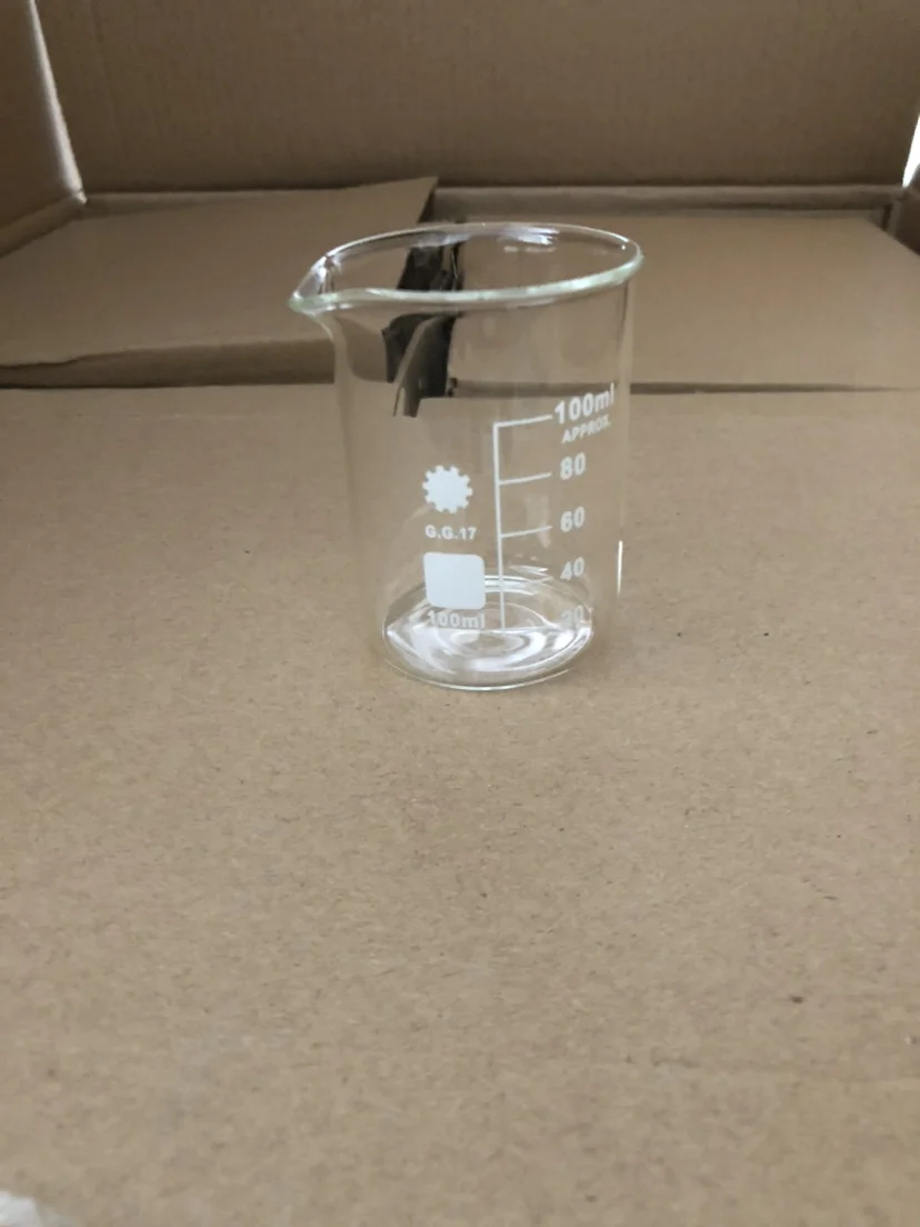 Heat Resistant Graduated Quartz Measuring Beakers for Sale