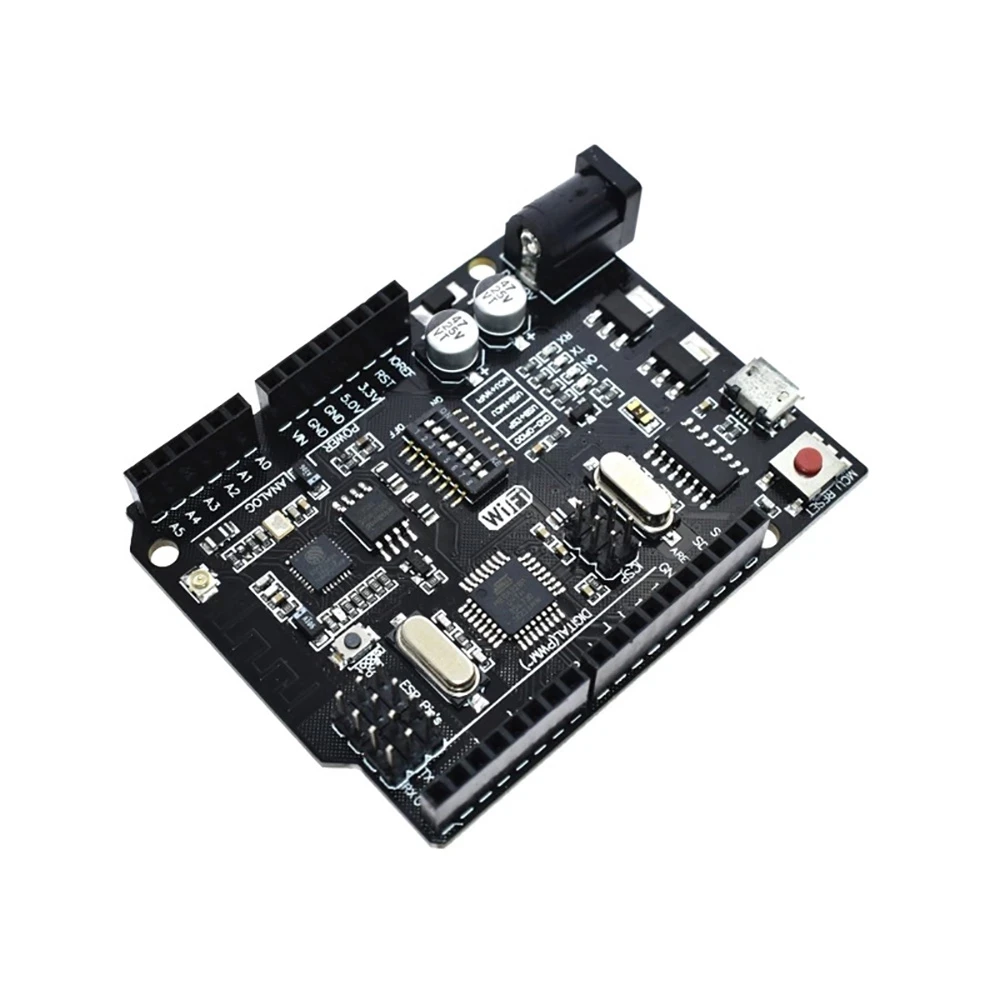 UNO SET R3 + WiFi ATmega328P + ESP8266 (32Mb memory) USB-TTL CH340G For ...