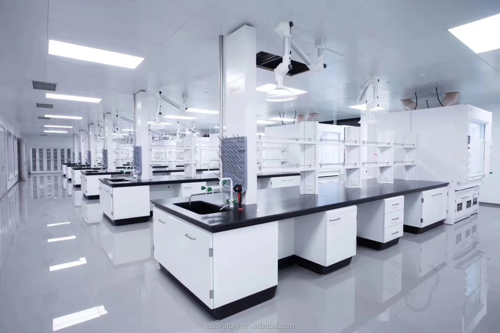 Laboratory Island Bench Laboratory Furniture Island Workbench With Sink ...