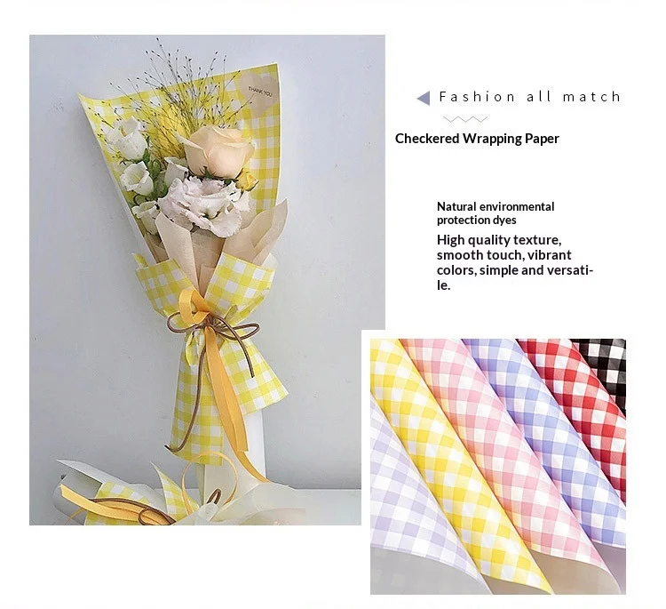 Waterproof Pearlescent PE Bouquet Wrapping Paper European Elegant ...