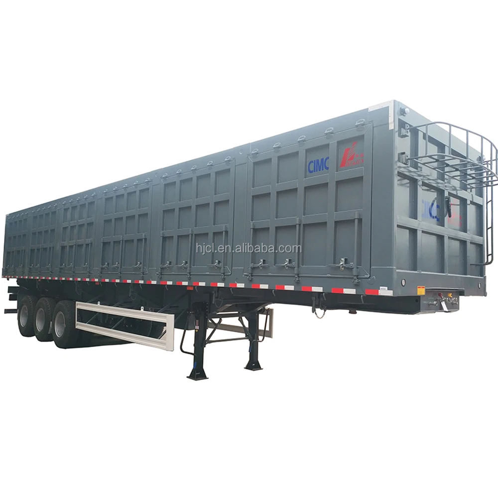 Leading Brand 80 Tons Hydraulic Double Side Dump Trailer