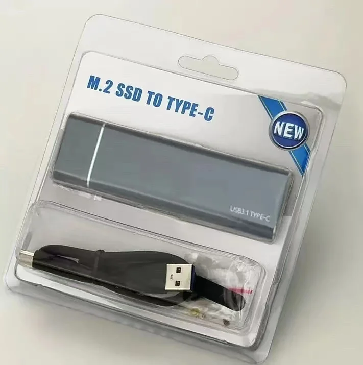 M2 Nvme Ssd Enclosure 10gbps External Type C Pci-e Adapter M.2 Nvme ...