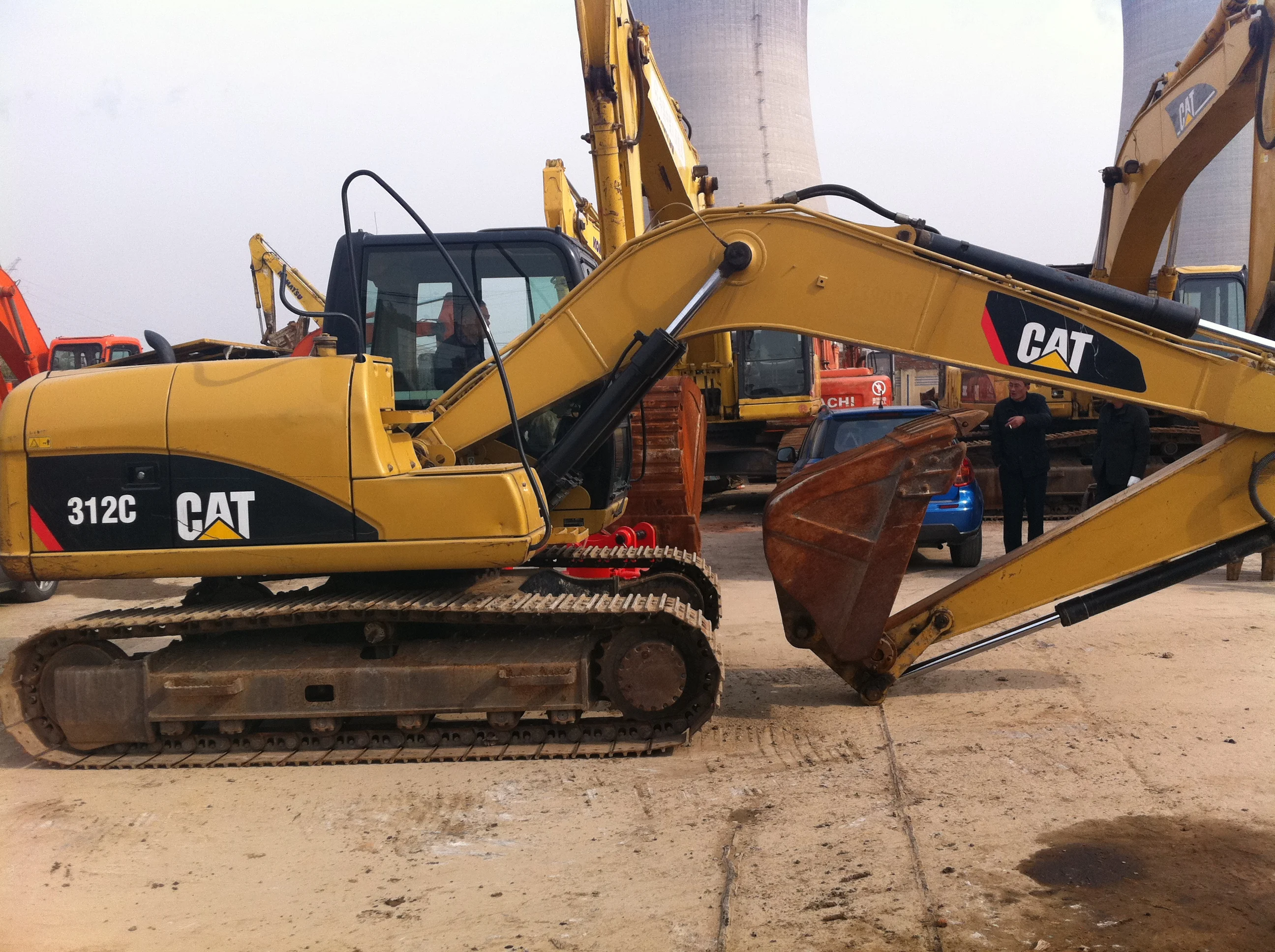 12Ton Uesd Caterpillar 312C Excavator for Sale Hot Selling Mini Cat 312d Used Excavators Low ...