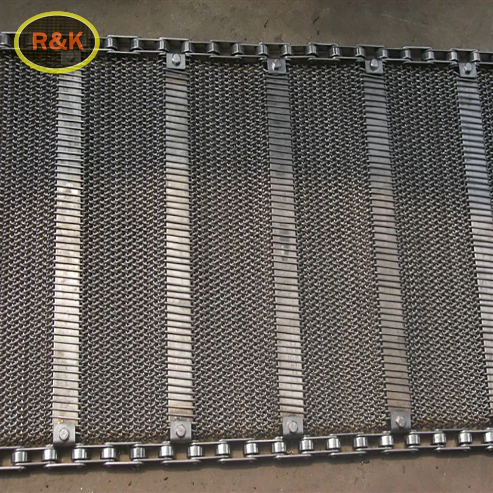 304 Stainless Steel Chain Mesh Conveyor Belt - Durable & Versatile