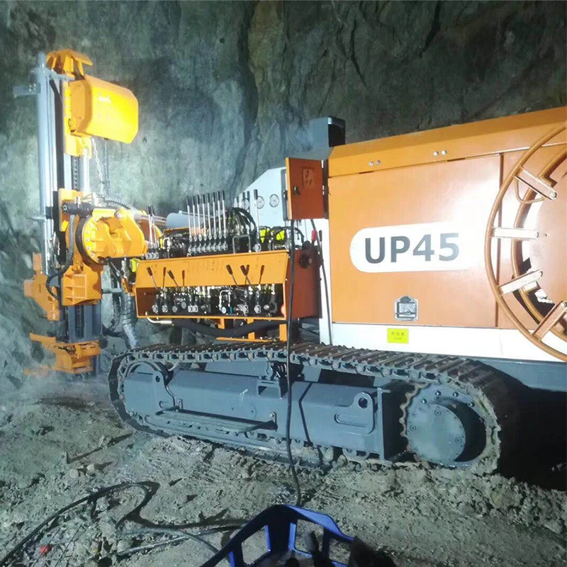 Jumbo Tunnel Face Drilling Rig - Atlascopco Boomer Twin Three