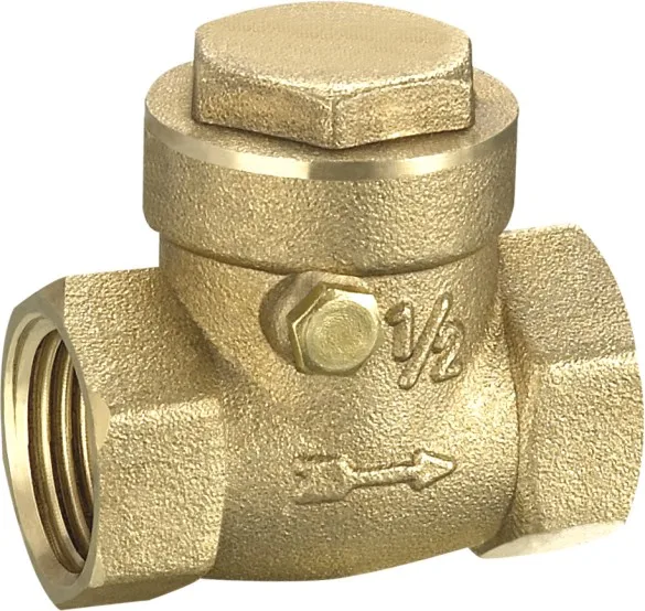 200wog Npt Brass Y Pattern Swing Check Valve 1/2"-3" - Buy Swing Check ...