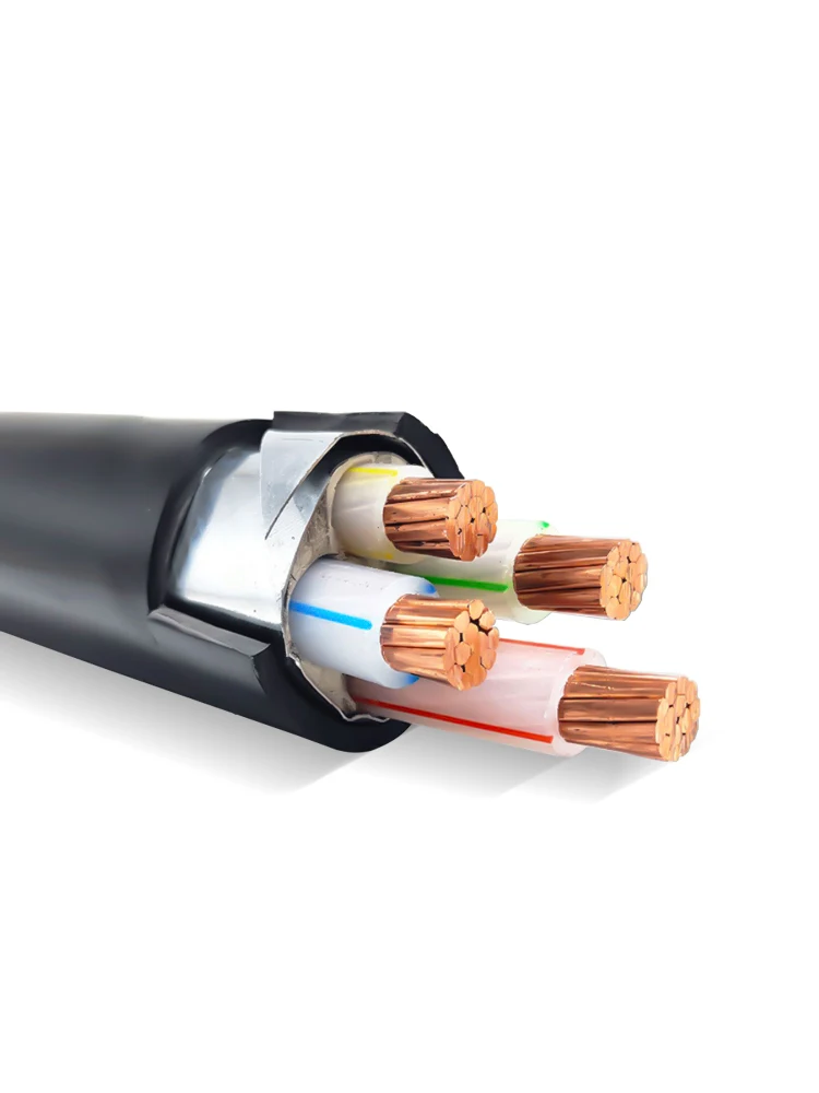 Low Voltage Copper Conductor Swa Sta Pvc 4x16mm2 Yjv Yjv22 Yjv23 Underground Armoured Power ...