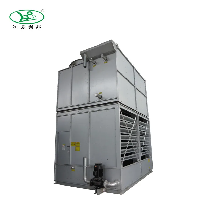 Evaporative Cooled Condenser Axial Flow Fan Coil Steel Tube For ...