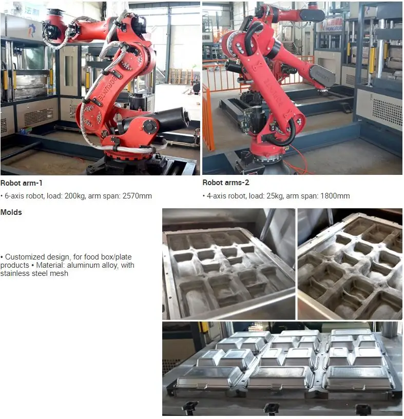 Paper/bagasse/bamboo Wood Pulp Molding Machine for Trays